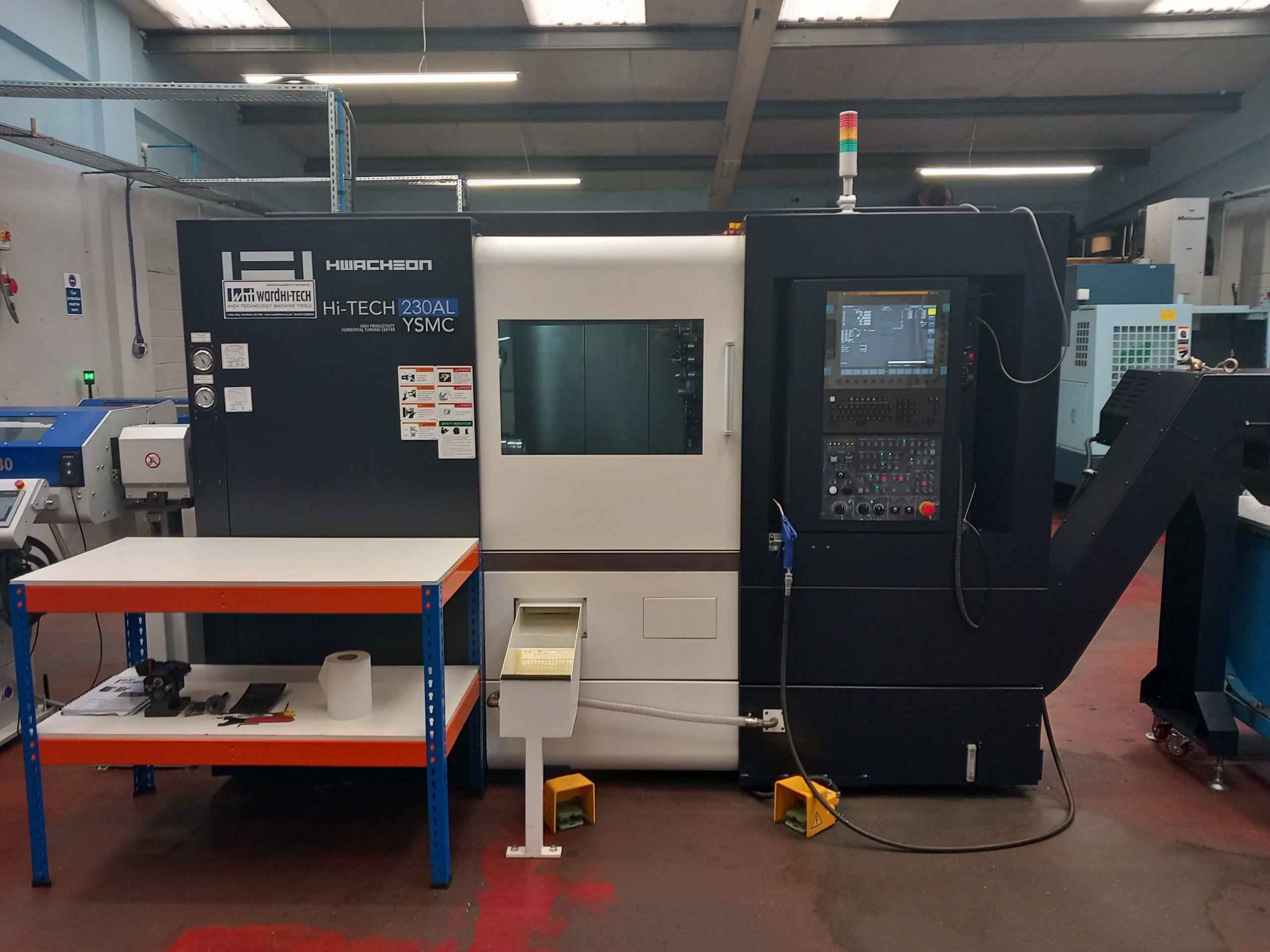 RL Engineering Introduces New Hwacheon CNC Lathe and Iemca Bar Feeder ...